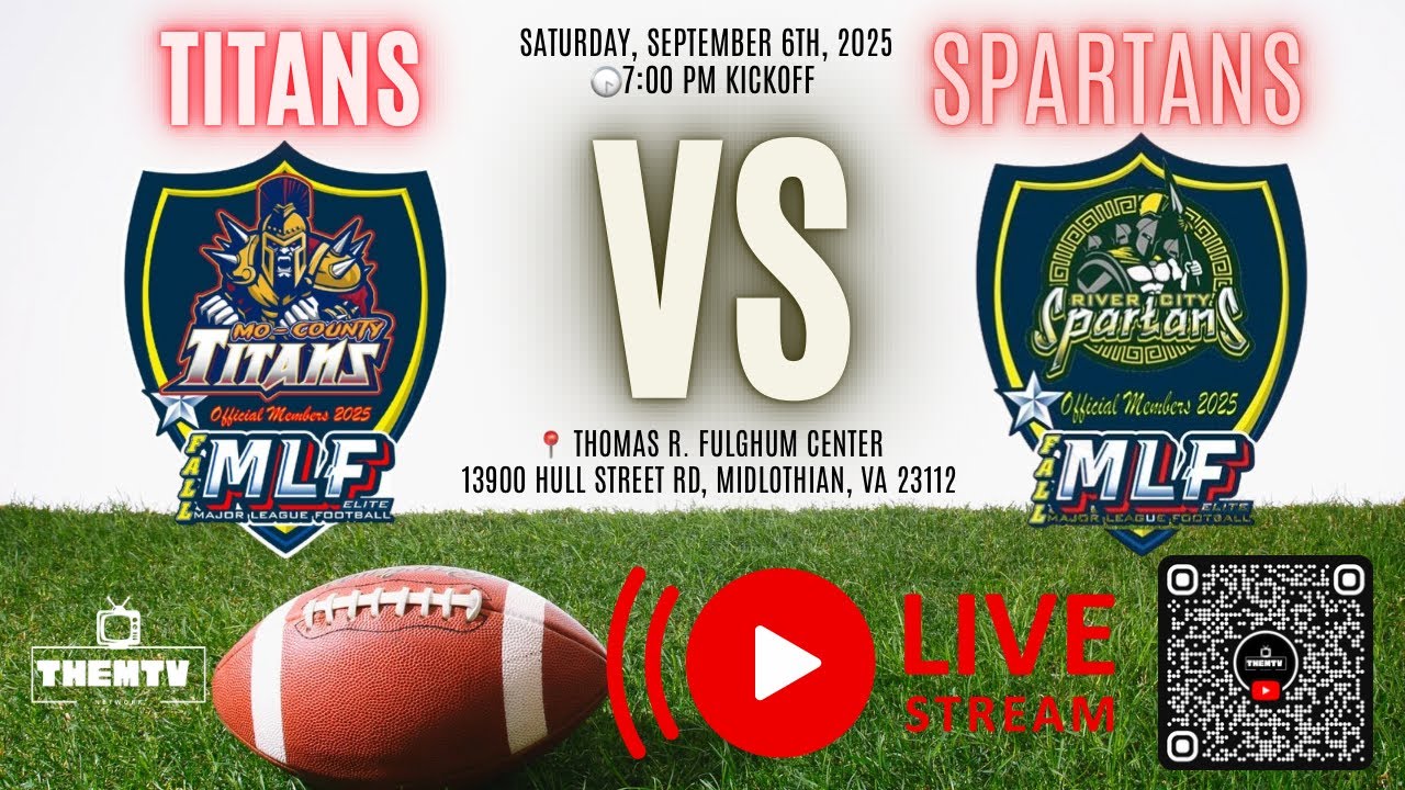 Kickoff Classic TITANS VS. SPARTANS - YouTube