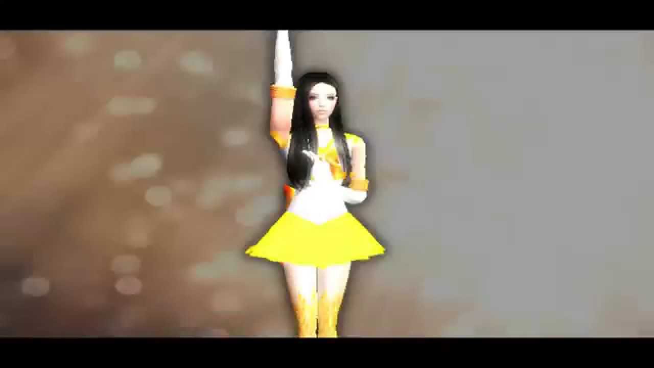 Sailor Sun Sims 2 Transformation - YouTube