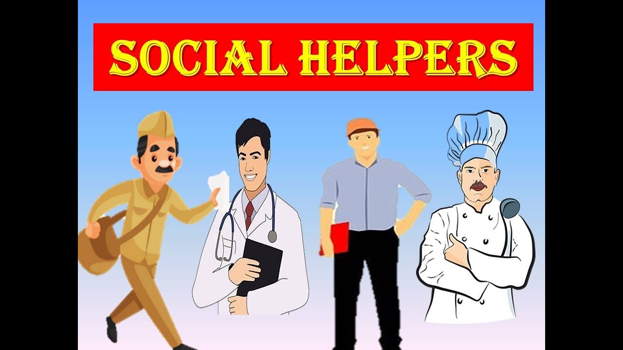 Social Helpers || Community Helpers for Kids || Community Helpers ...