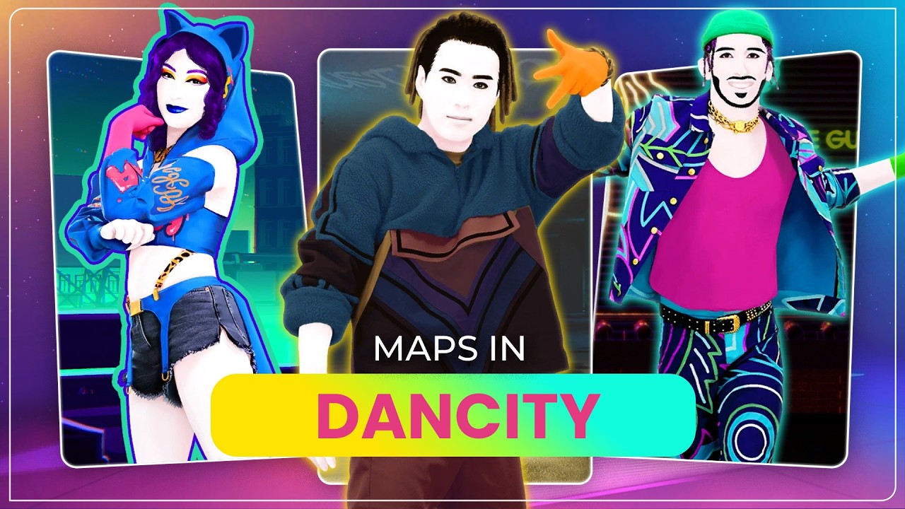 Just Dance: All maps in DANCITY (Danceverses) - YouTube