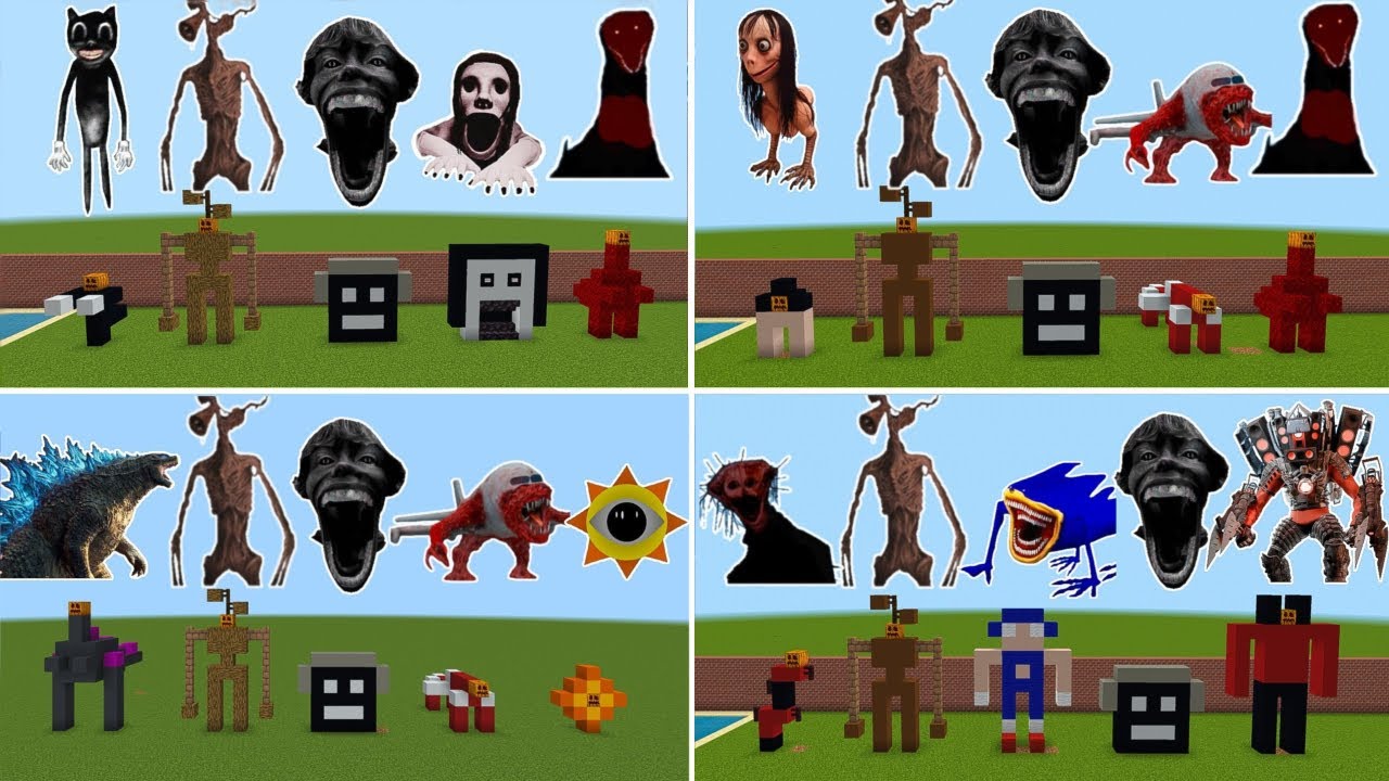 NEVER SPAWN These SHIN GIANT Monsters in Minecraft (3 part) - Best ...