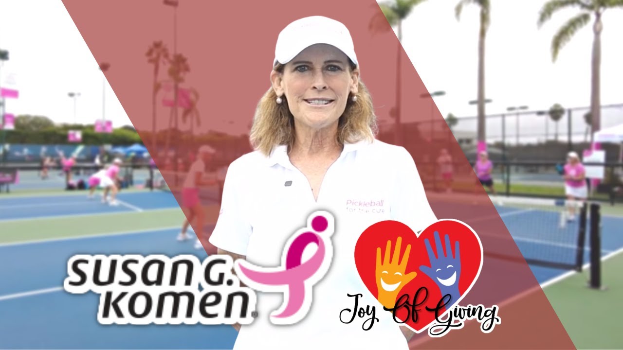 Pickleball For A Cure | Susan G Komen Pickleball Tournament - YouTube
