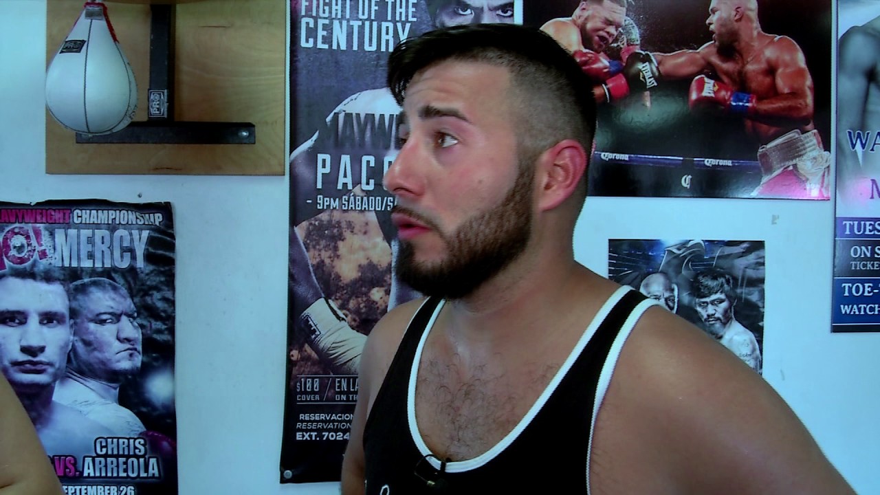 Daniela Ganoza Interview with amputee boxer Eric Morante - YouTube