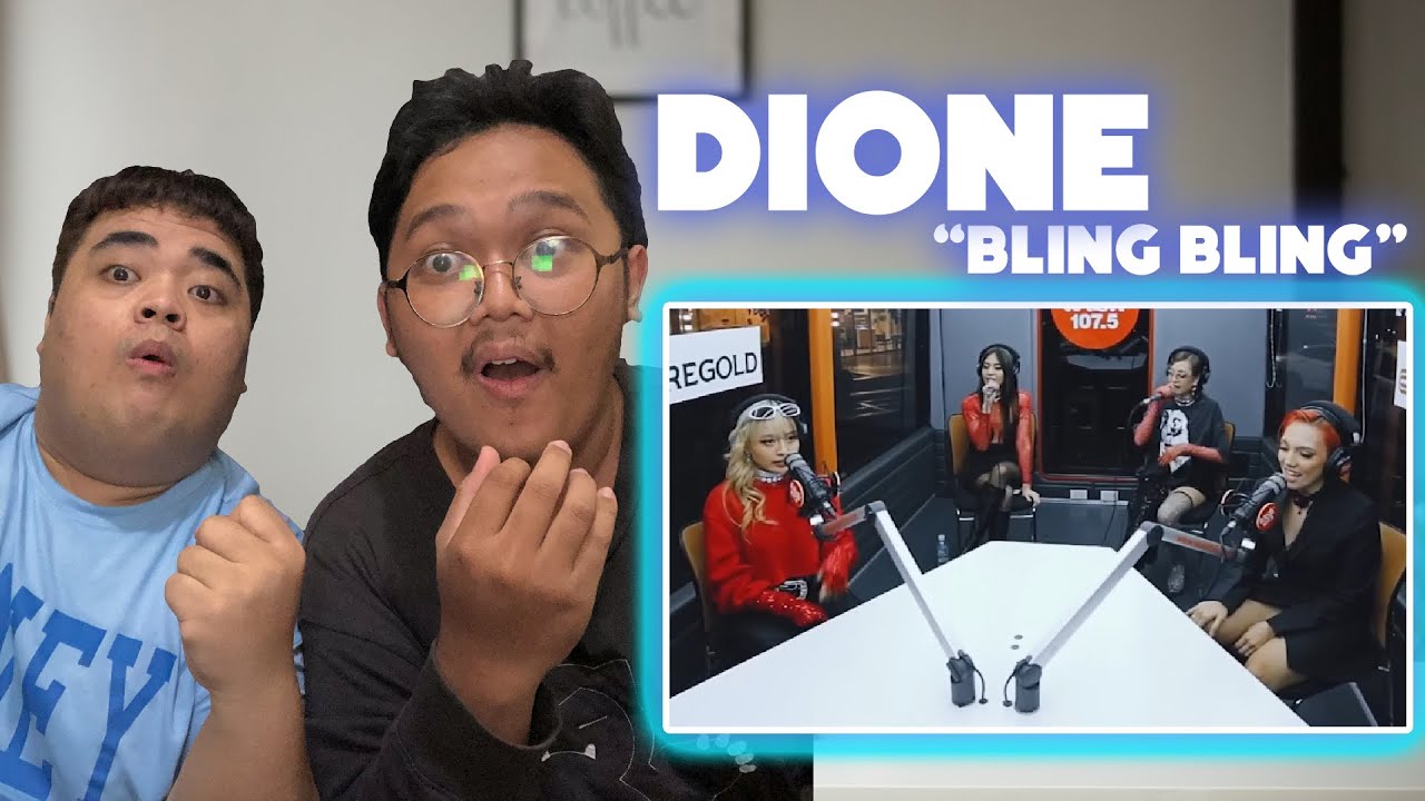 Indonesian First Time React to Dione - Bling Bling | LIVE on Wish 107.5 ...