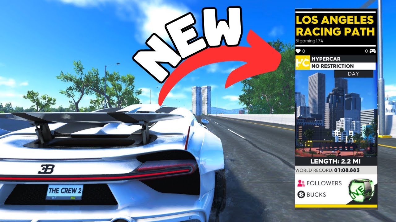 The NEW Race Creator In The Crew 2 - YouTube