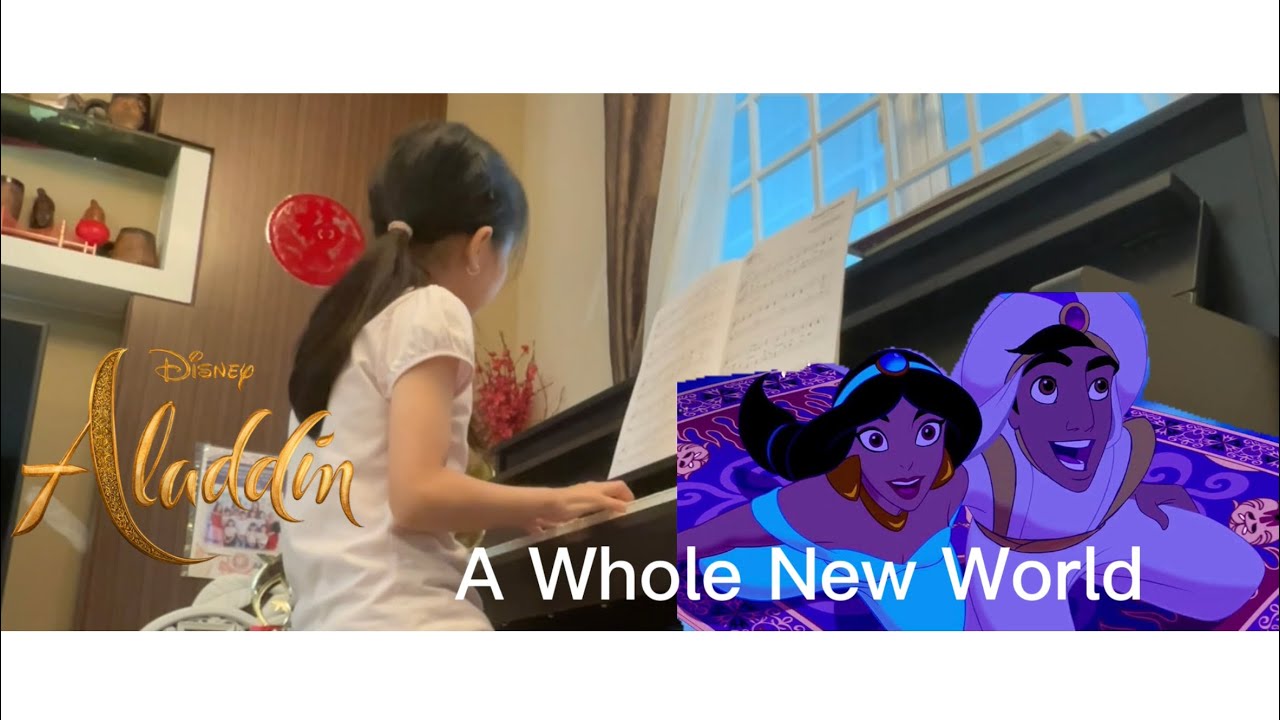 A Whole New World - Disney's Aladdin | Level 2A (Ellie Lim) (piano ...