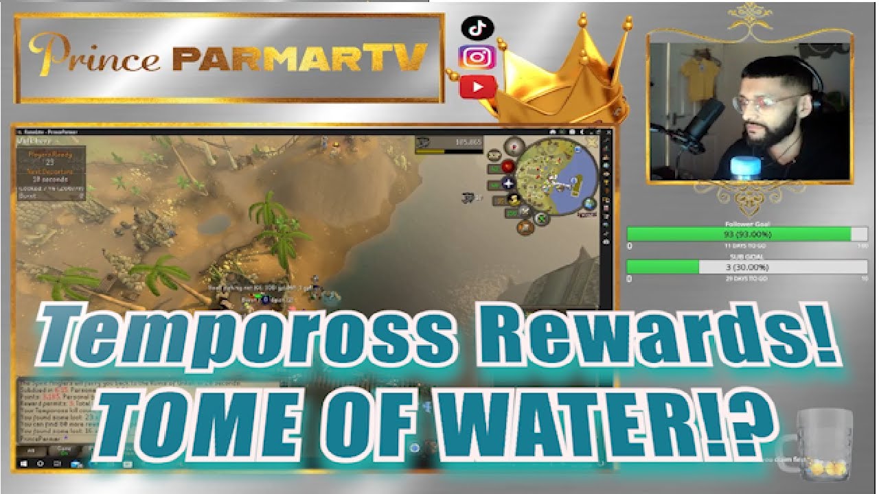 TOME OF WATER!? - TEMPOROSS REWARDS - OSRS - YouTube