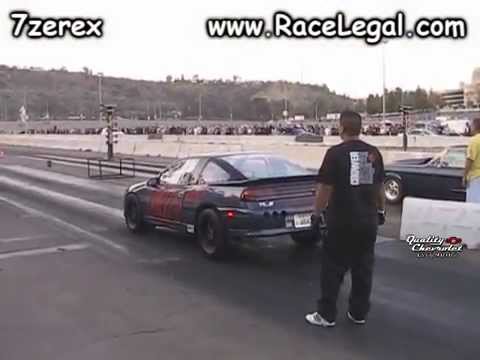 1992 Mitsubishi Eclipse Drag Racing Racelegal.com 6-12-2014 - YouTube