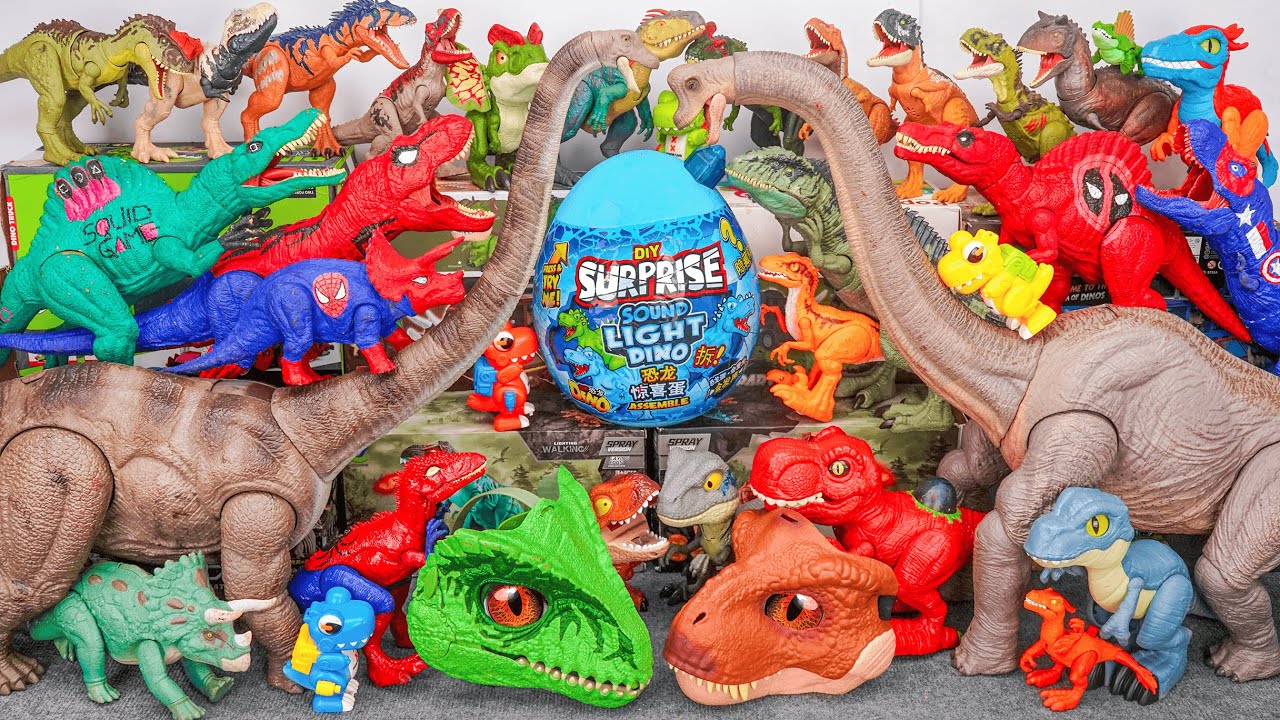 Jurassic World Unboxing Review Asmr Dinosaur T-rex Hot Wheels ...