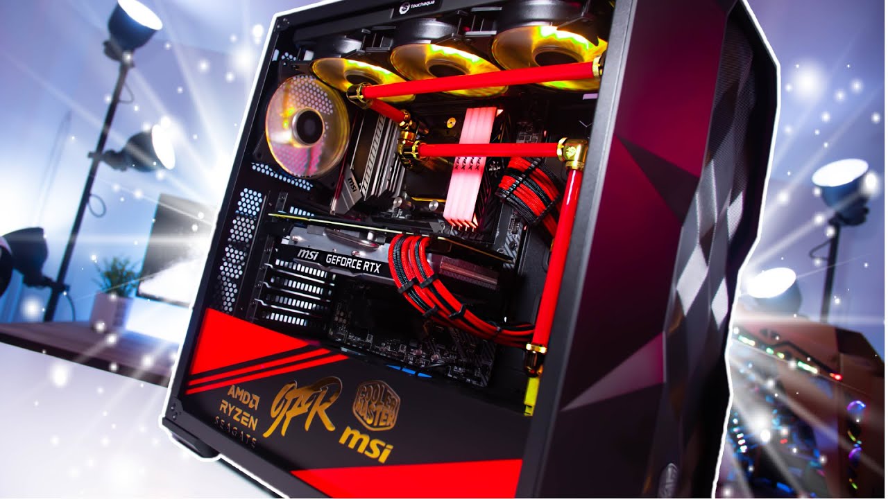 EPIC Custom Water Cooled Gaming PC Build GIVEAWAY! - Ryzen 7 5800x ...