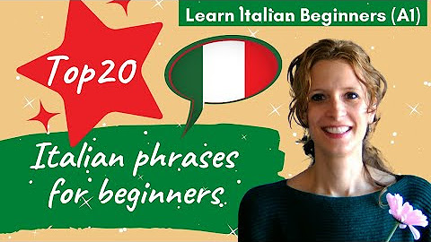 Italian Lessons - Beginners (A1) - YouTube