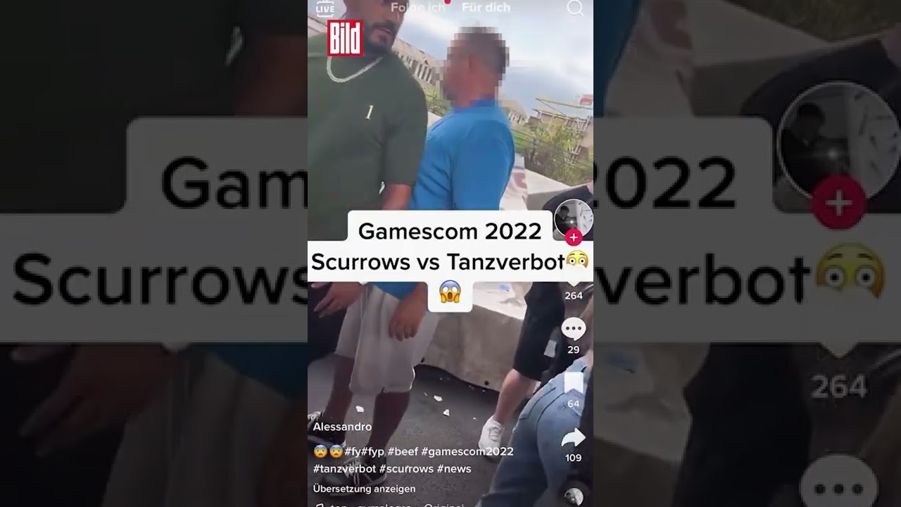 Gamescom-Beef zwischen Tanzverbot und Orangemorange #Shorts - YouTube Gamescom-Beef zwischen Tanzverbot und Orangemorange #Shorts - YouTube