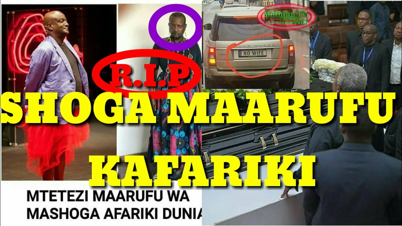 Shoga Maarufu Africa Nzima Na Mtetezi Wa Mashoga Afariki Dunia Uko ...