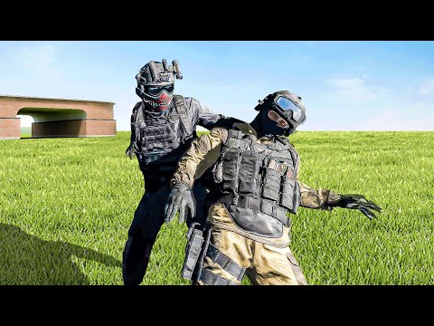 All Modern Warfare 2 Takedown In GMOD REALISM