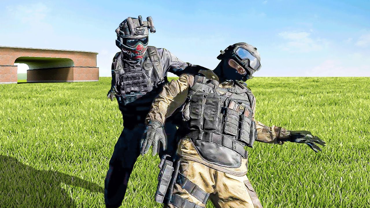 All Modern Warfare 2 Takedown In GMOD REALISM - YouTube