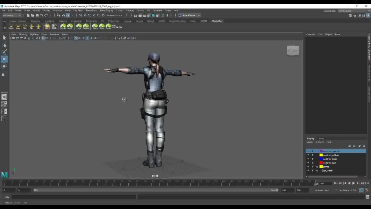 alt+left mouse button click and drag in Autodesk Maya software. - YouTube