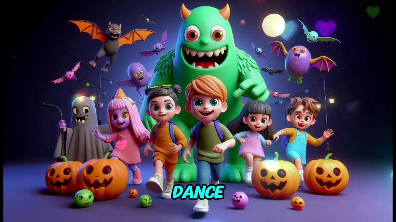 "The Halloween Monster Mash" | A Spooky-Fun Dance Party for Kids ...