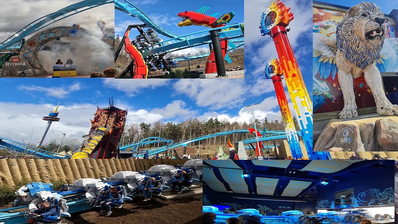 Eröffnung Mythica Themenwelt Legoland Deutschland 2023 Maximus Wing ...