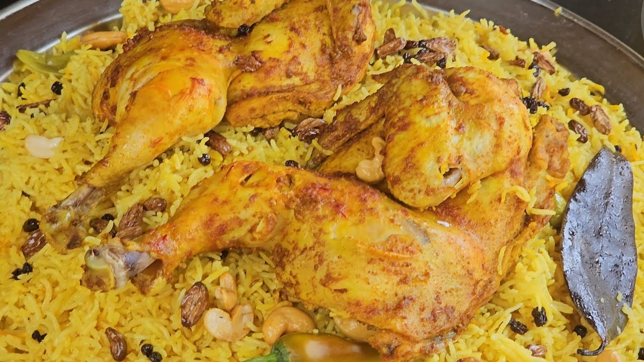 Chicken Mandi recipe/Make Mandi at home in pressure cooker.چکن مندی اب ...