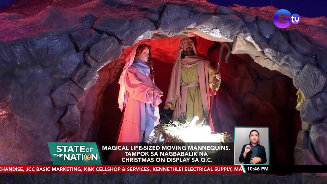 Magical life-sized moving mannequins, tampok sa nagbabalik na Christmas ...