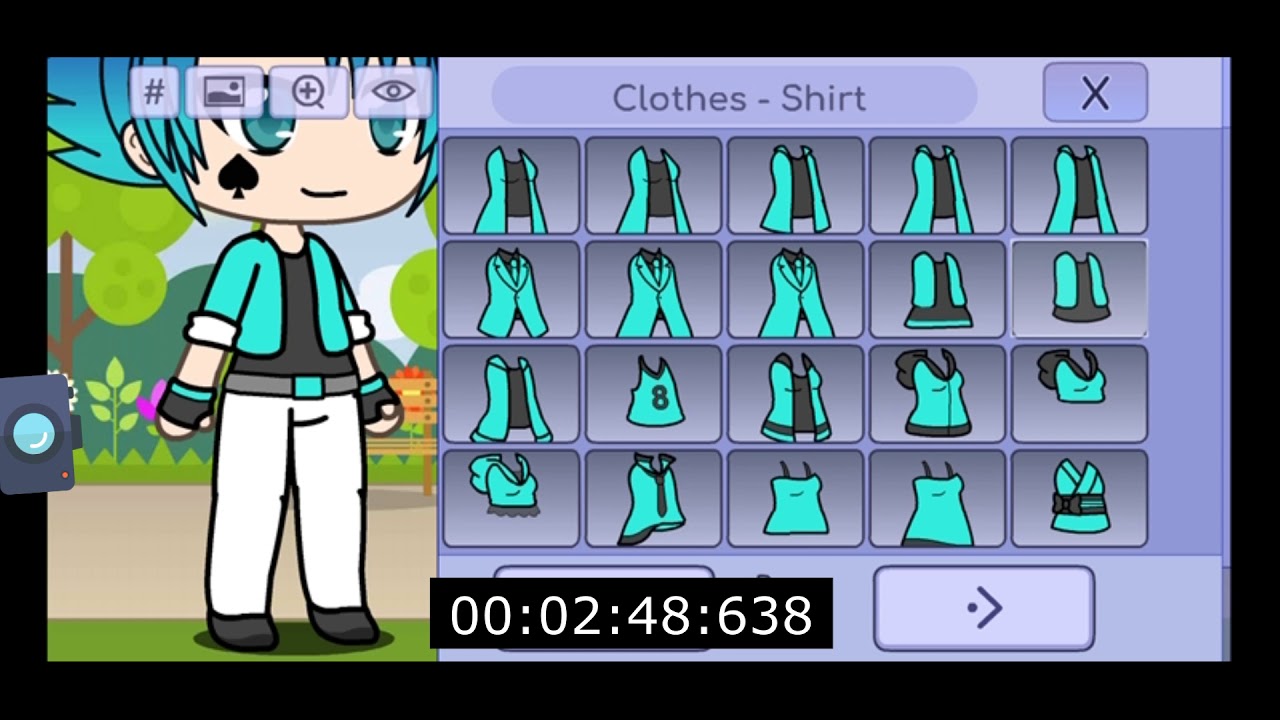 Creating my own character in GATCHA LIFE - YouTube