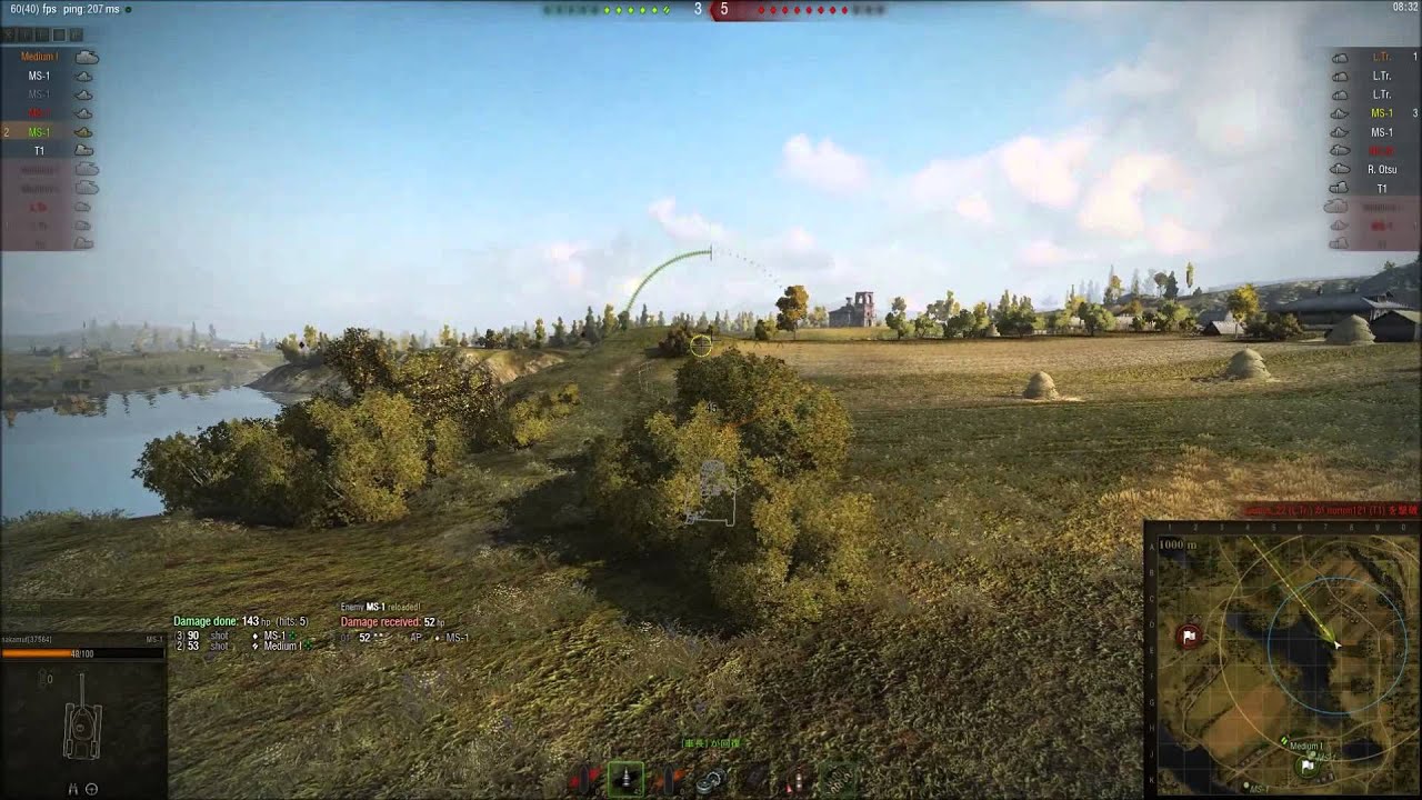 [WoT] World of tanks 9.7 MS-1 Mastery MALINOVKA - YouTube