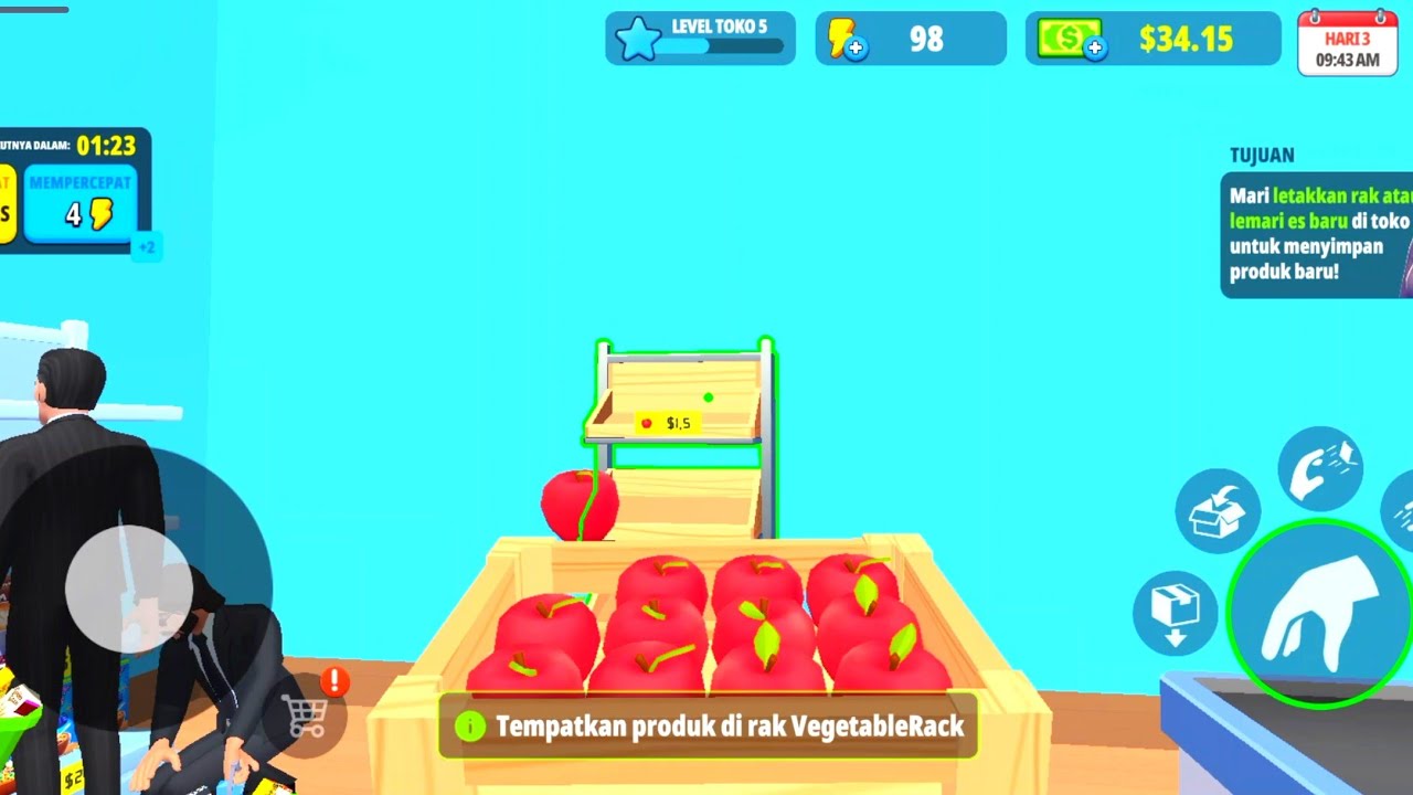 Supermarket simulator games android - belajar jadi kasir - Android ...