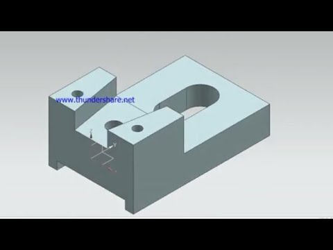 Siemens Nx 10 CAD Basic Part Modeling -1 - YouTube