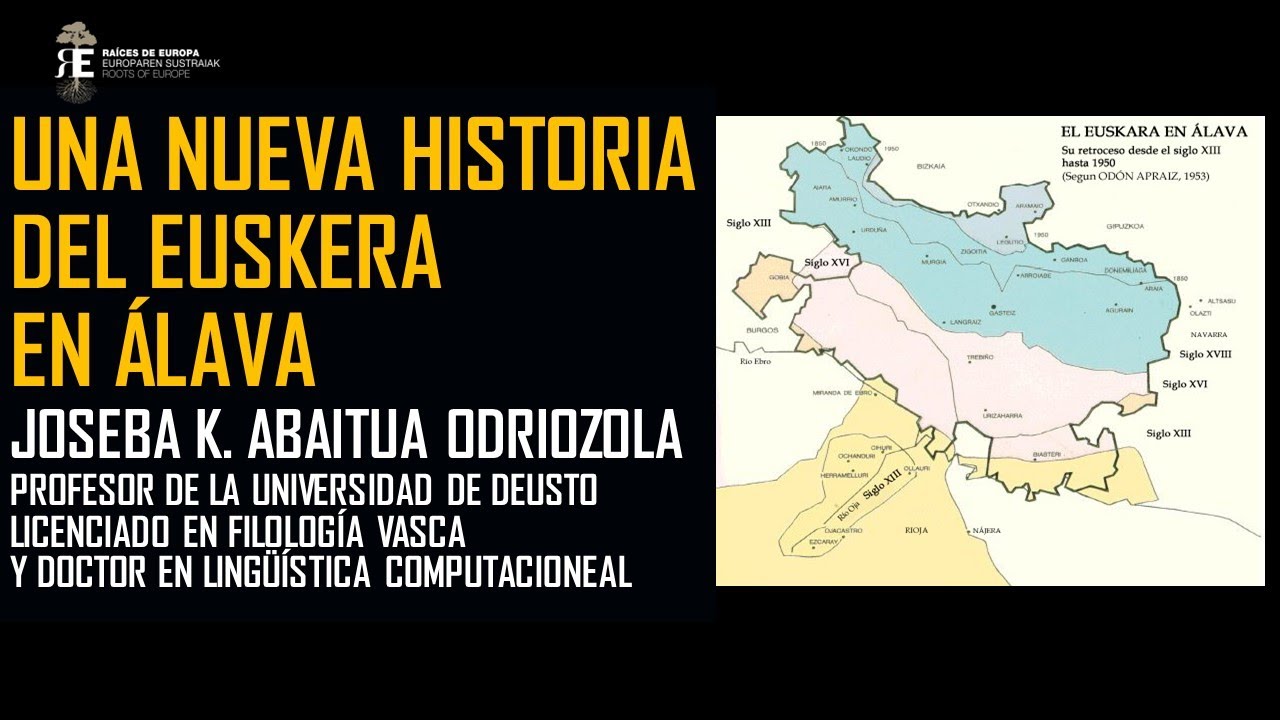 El euskera en Alava. Una nueva historia. Joseba Abaitua - YouTube