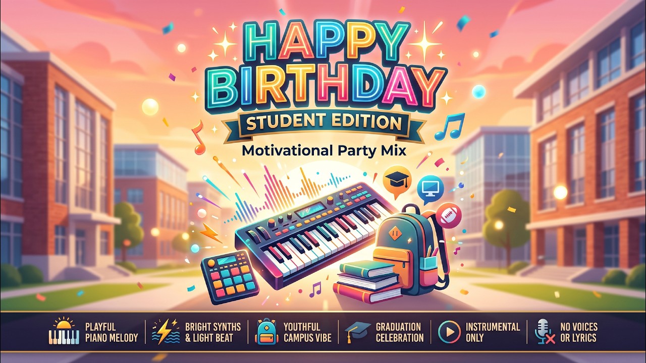 Happy Birthday Student Edition | Motivational Party Mix - YouTube