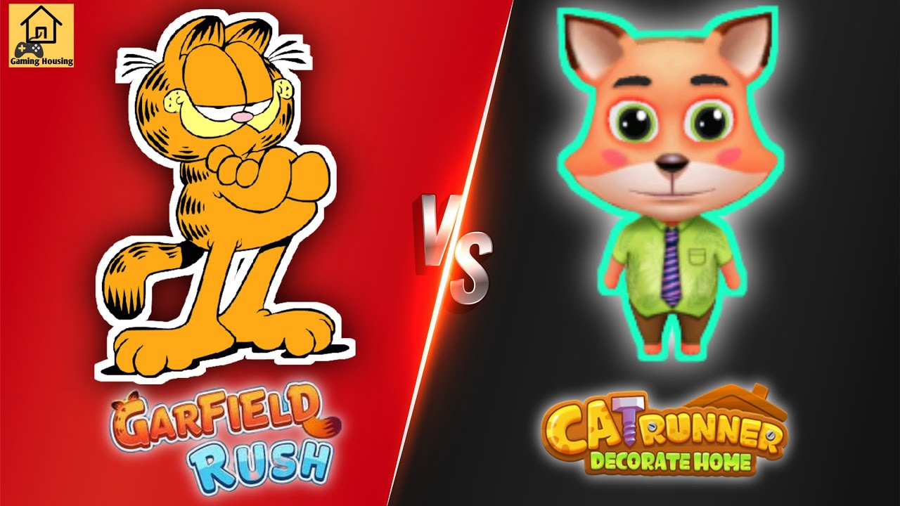 Garfield Vs Cat Runner Gameplay | Best Running Games | Gaming Housing ...