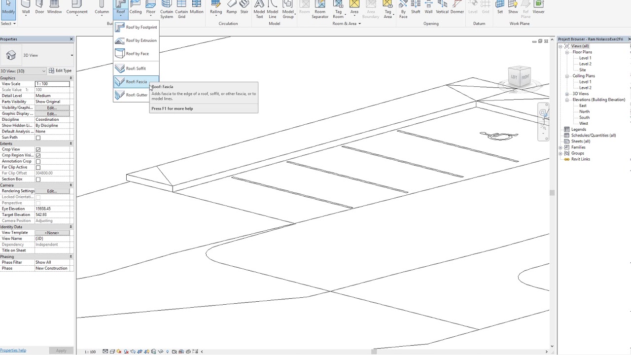 17 Adding the curb to the sidewalk in Revit - YouTube