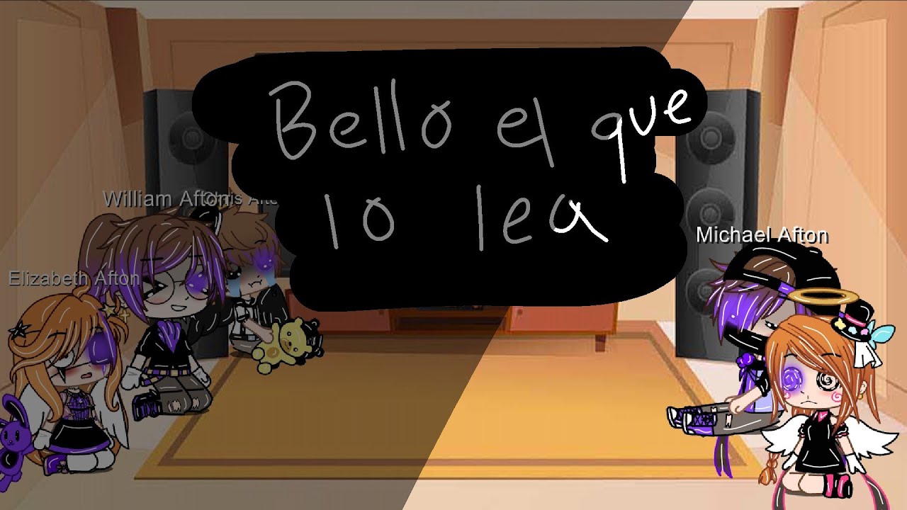 {Los Afton's reaccionan a} 《Missa chef》 Gacha♡Club ~lee la descripción ...