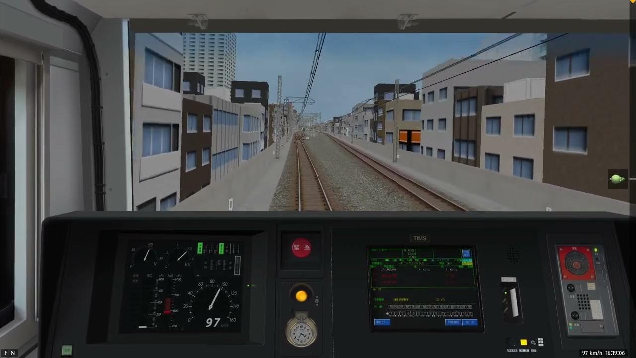 【BVE5】新公開のE231系1000番台未更新車で新浜線特別快速（新浜～忍原）/ Driving E231-1000 on the Nihama Line special rapid ...