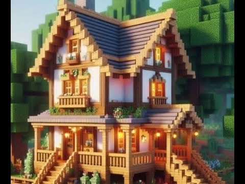 Minecraft how to bulid a cool house. - YouTube