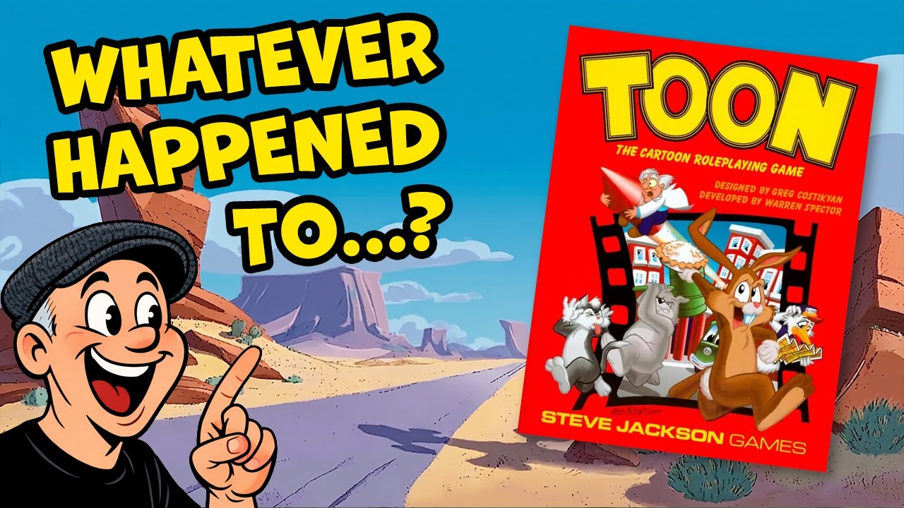 Whatever Happened to Toon? RPG History - Cartoon Roleplaying - YouTube