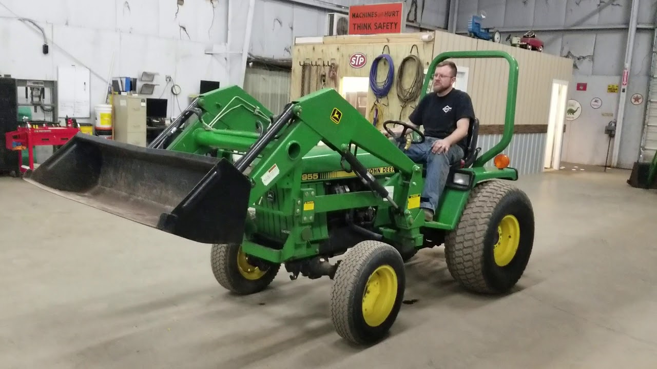 John Deere 955 Tractor W Buhler Loader YouTube John Deere 955 Tractor W Buhler Loader YouTube