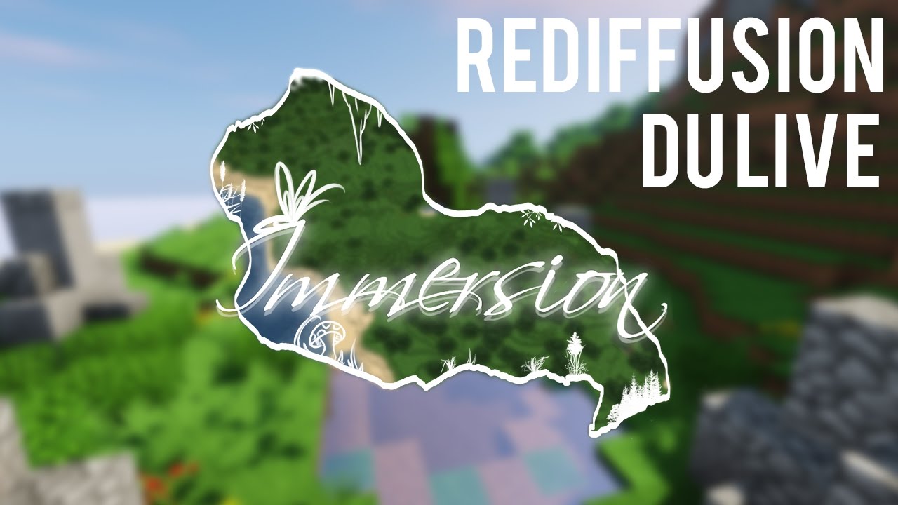 [REDIFF] Minecraft | Immersion | Début de la grotte/Farm - YouTube