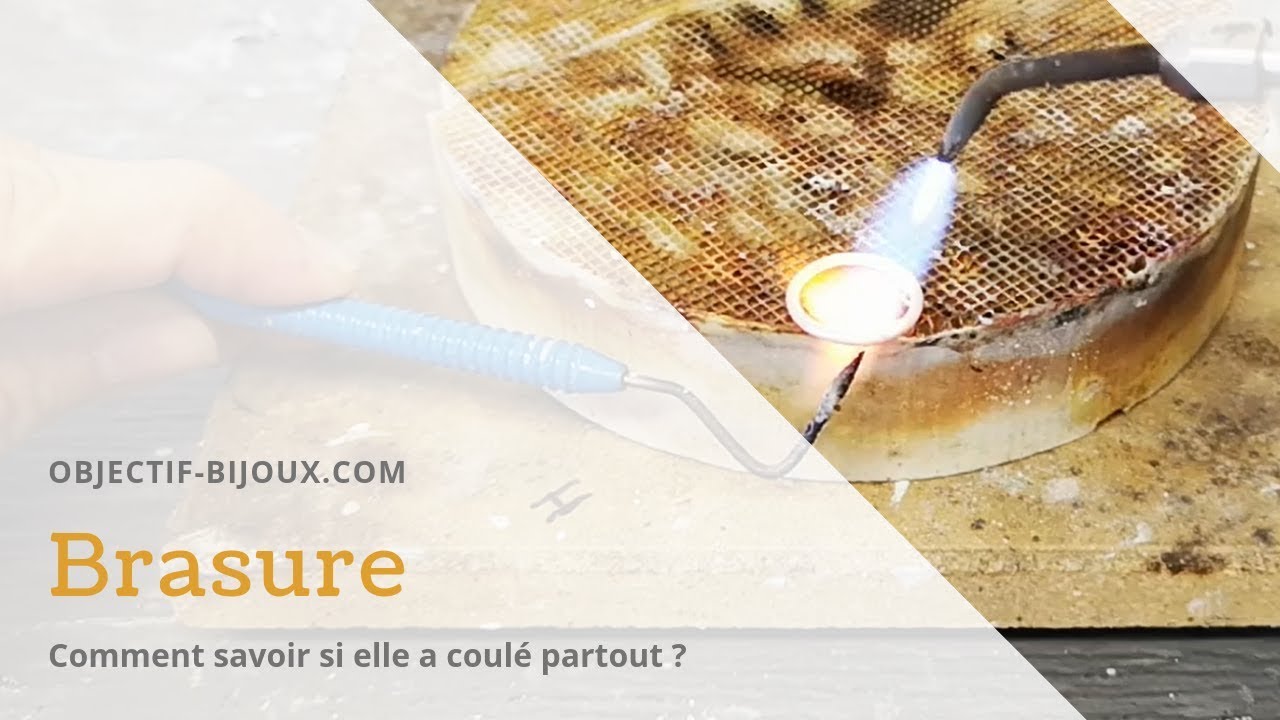 Comment savoir si la brasure a coulé partout ? (18/30) - YouTube