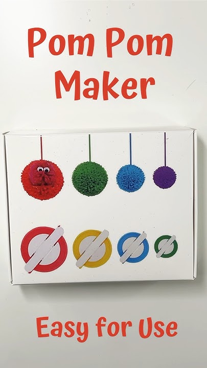 Unboxing and Review of Amazon's Pompom Maker #diy #diyproject #short # ...