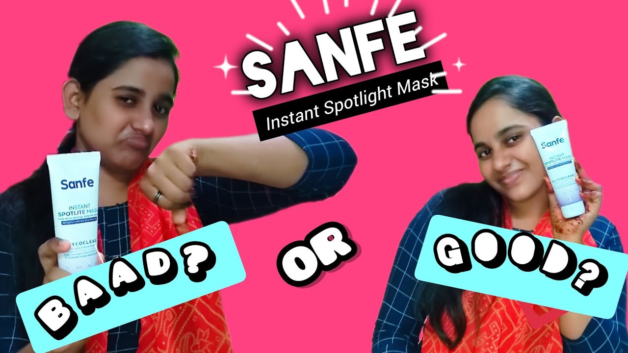 Sanfe Instant Spotlight Mask Review. - YouTube