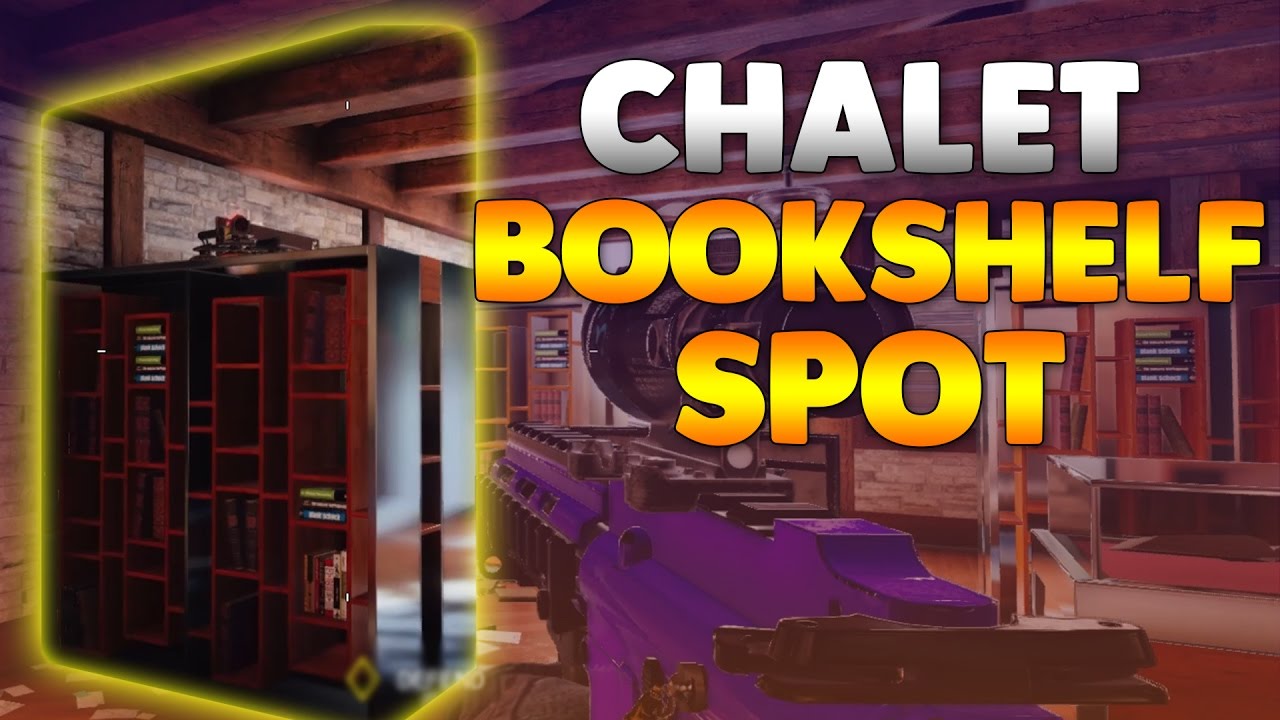 Bookshelf Spot! On Chalet / Rainbow Six Siege - YouTube