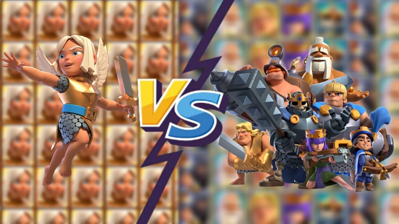 BATTLE HEALER vs ALL CHAMPIONS | BATTLE OF CARDS CLASH ROYALE - YouTube