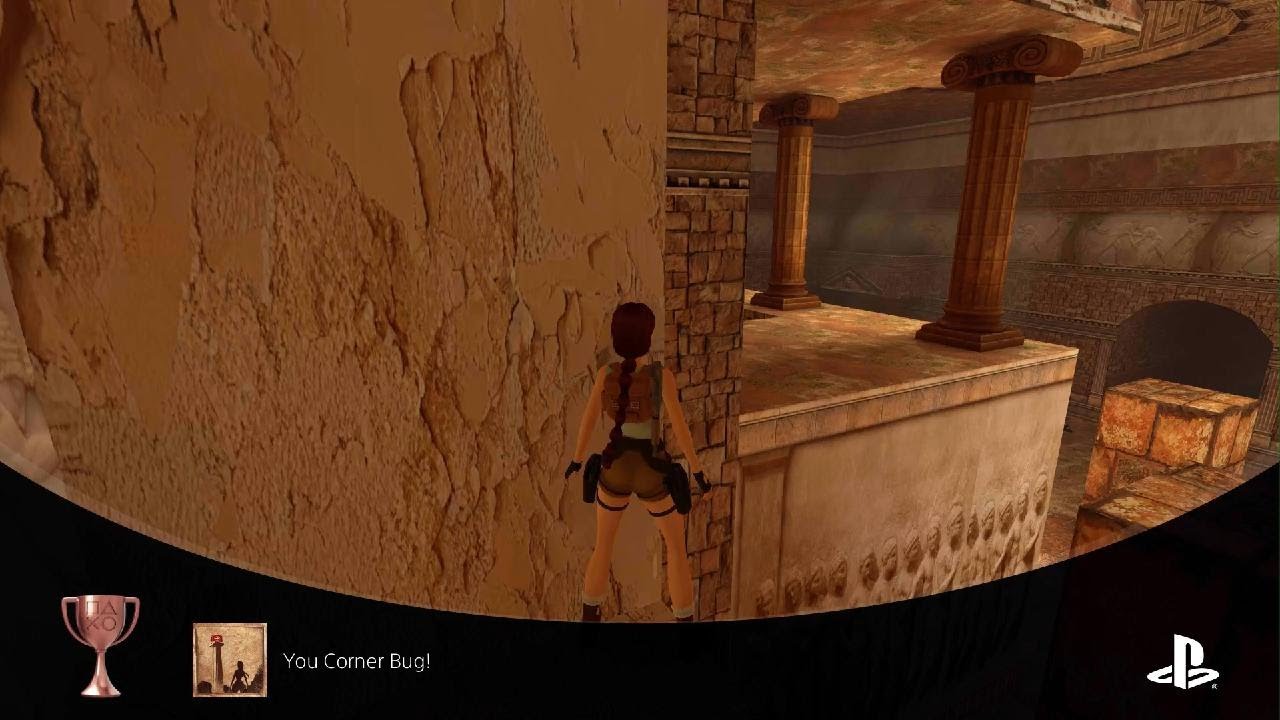 Tomb Raider I Remastered You corner bug trophy - YouTube