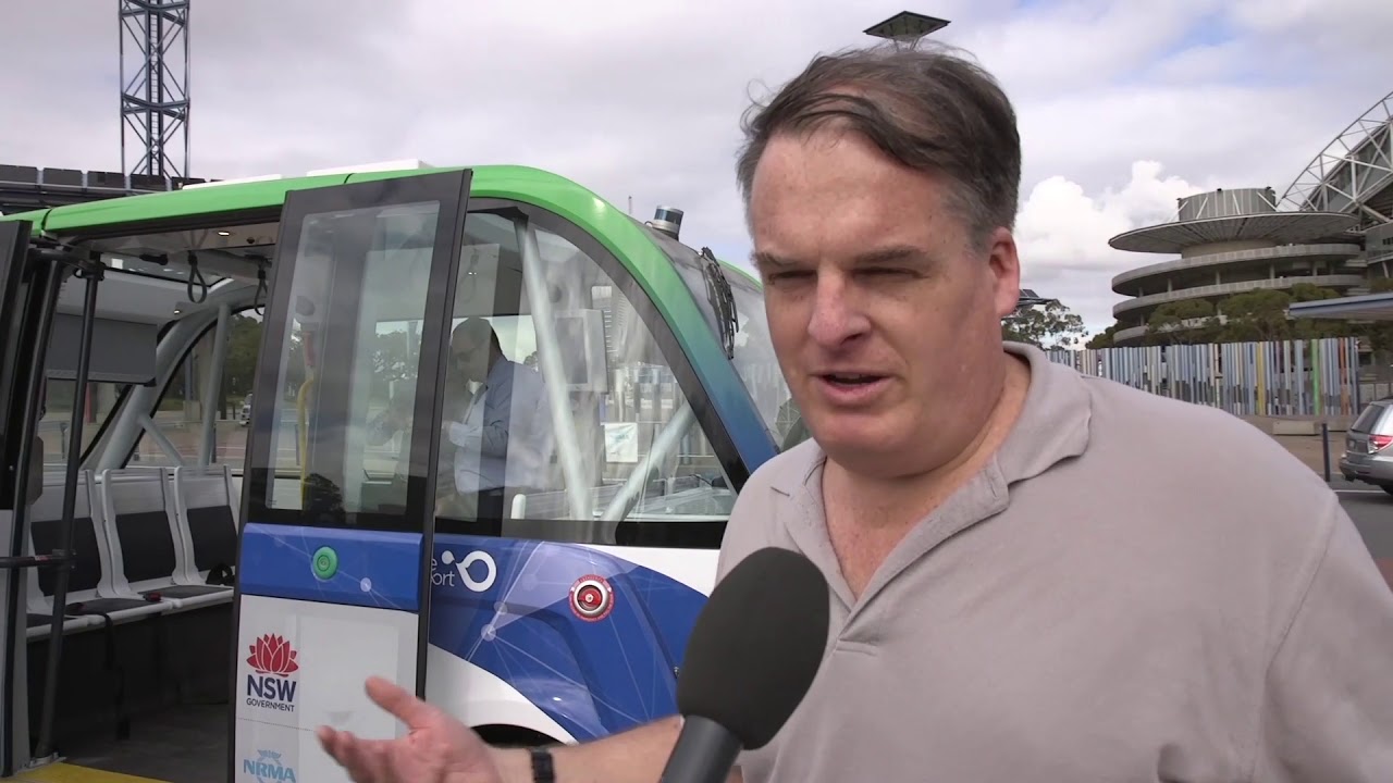 All Aboard The First Driverless Shuttle - YouTube