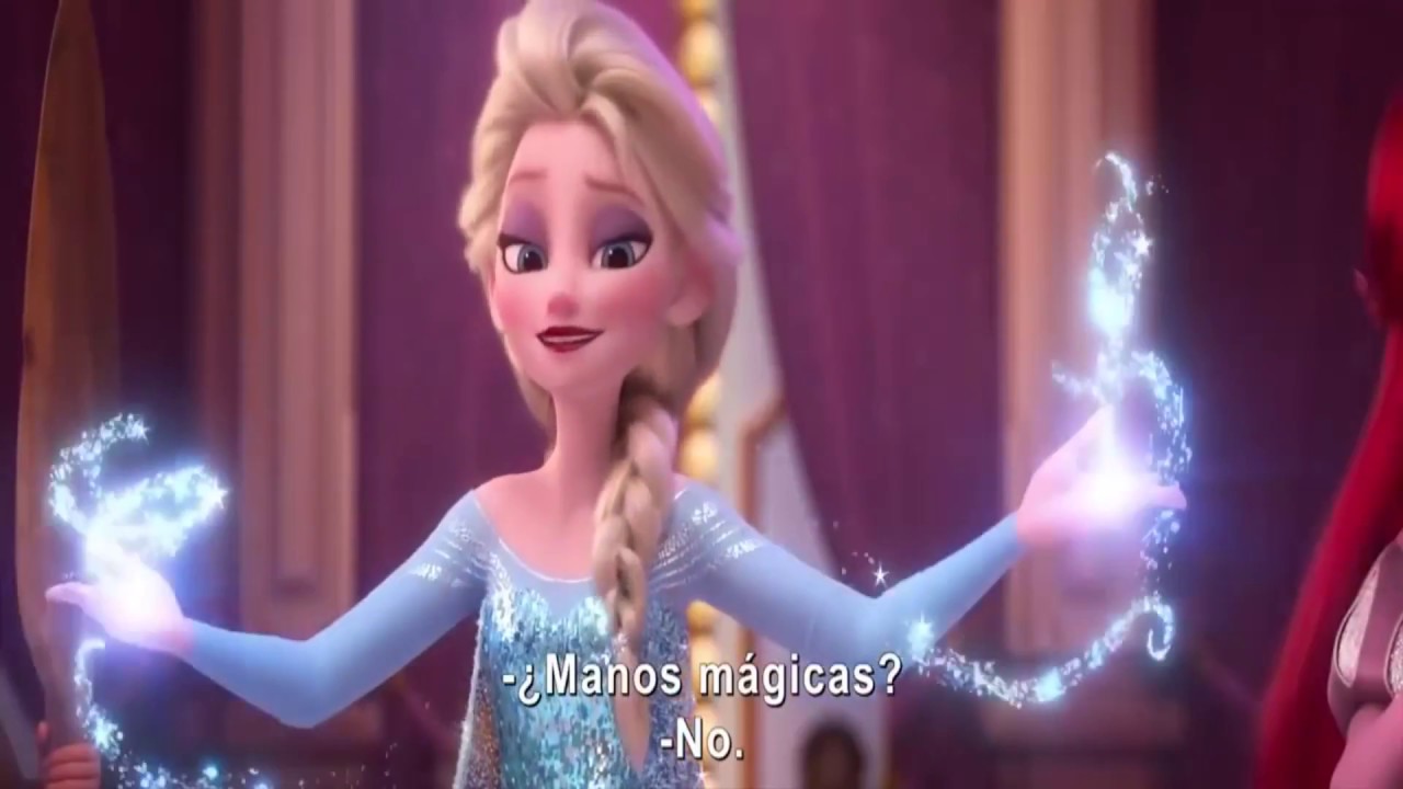 ELSA EN RALPH EL DEMOLEDOR 2 - YouTube