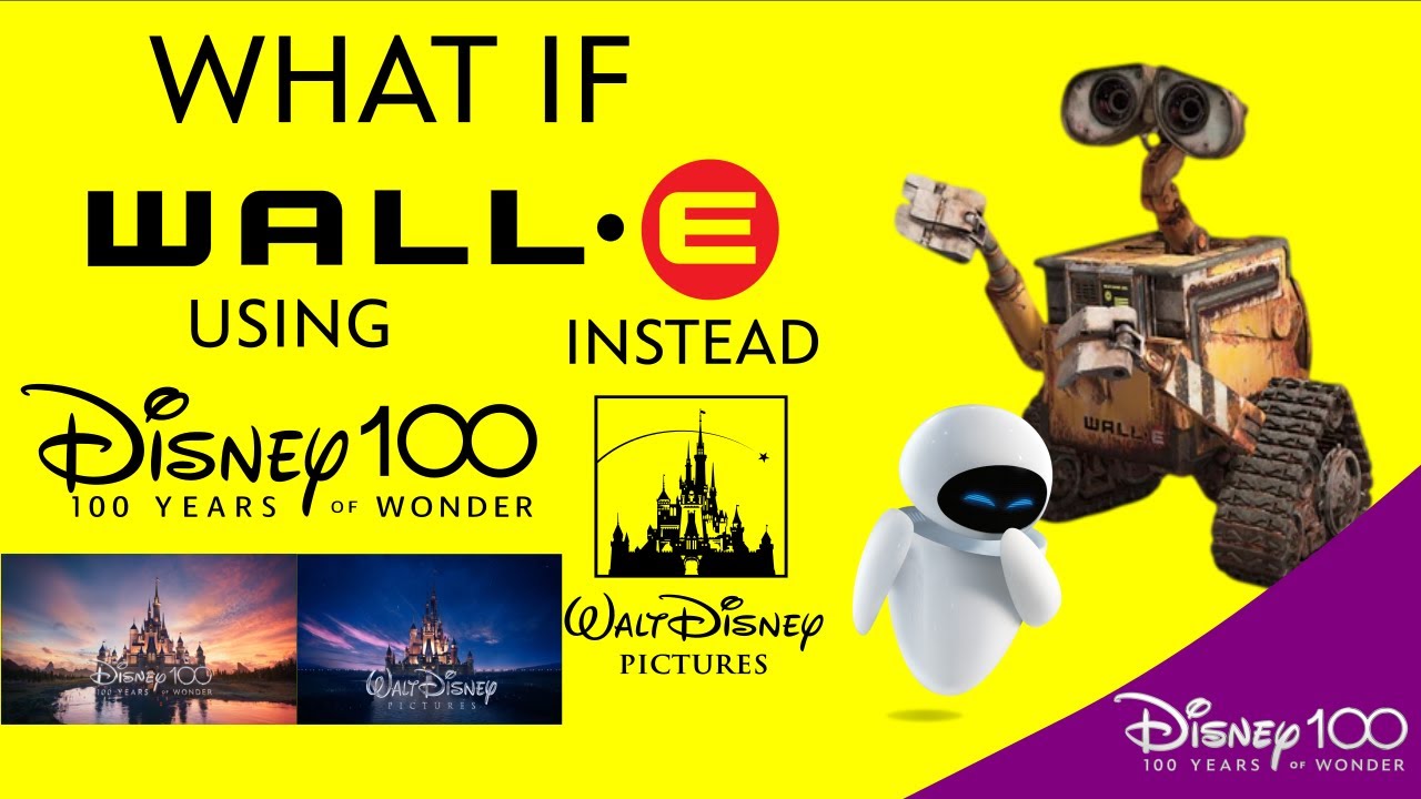 [Dream Combo logos] WALL-E opening and closing logo (ft. Disney 100 ...