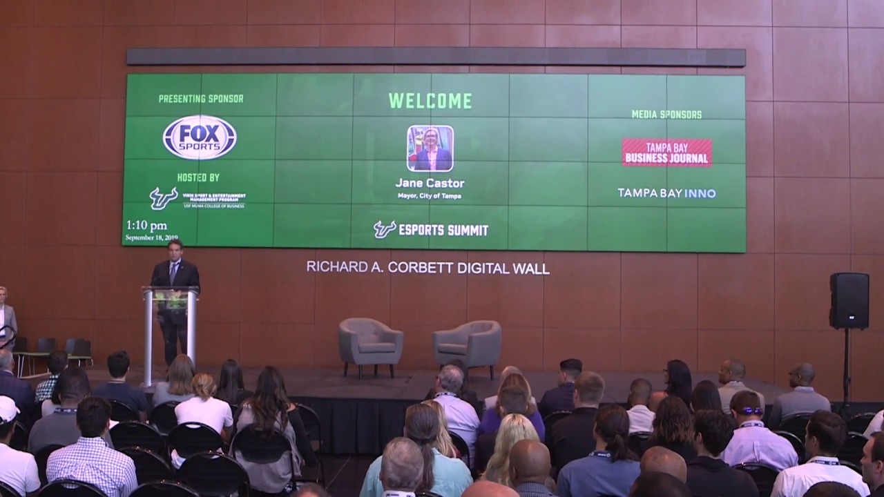 Part 1 – Welcome to USF eSports Summit 2019 - YouTube