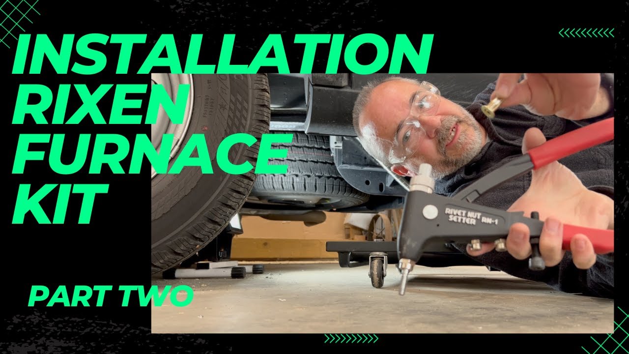 VAN BUILD | Installation: Rixen MCS6 Hydronic w/S-3 Gasoline Furnace Kit | 2022 Ford Transit ...