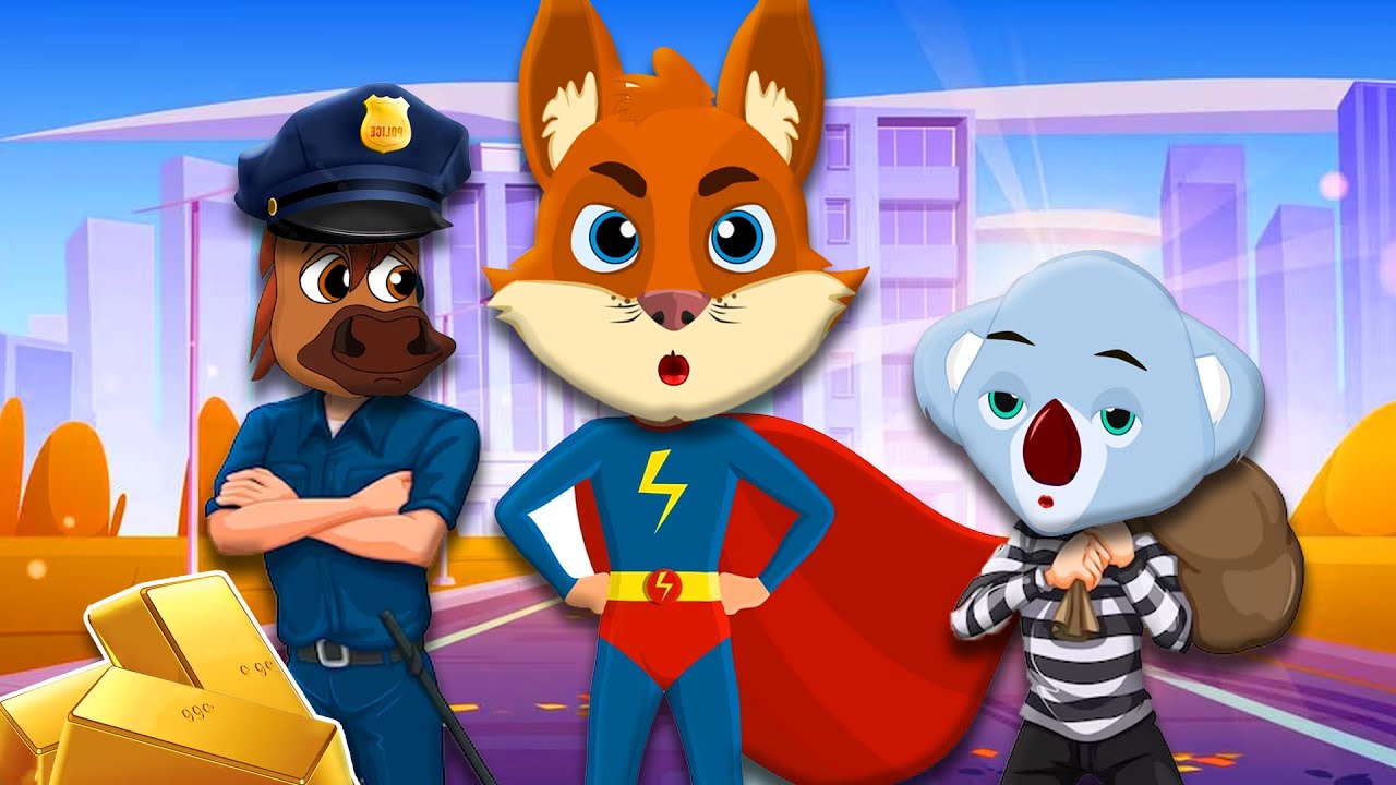 Mr. Fox Hero of the Forest | Stories for Kids | Animated Stories | Mr ...